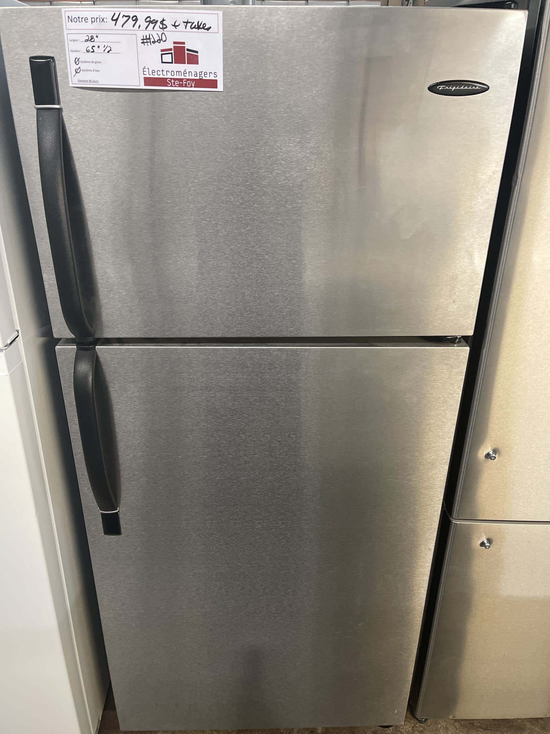 Réfrigérateur Frigidaire (stock#1220) - Électroménagers Ste-Foy