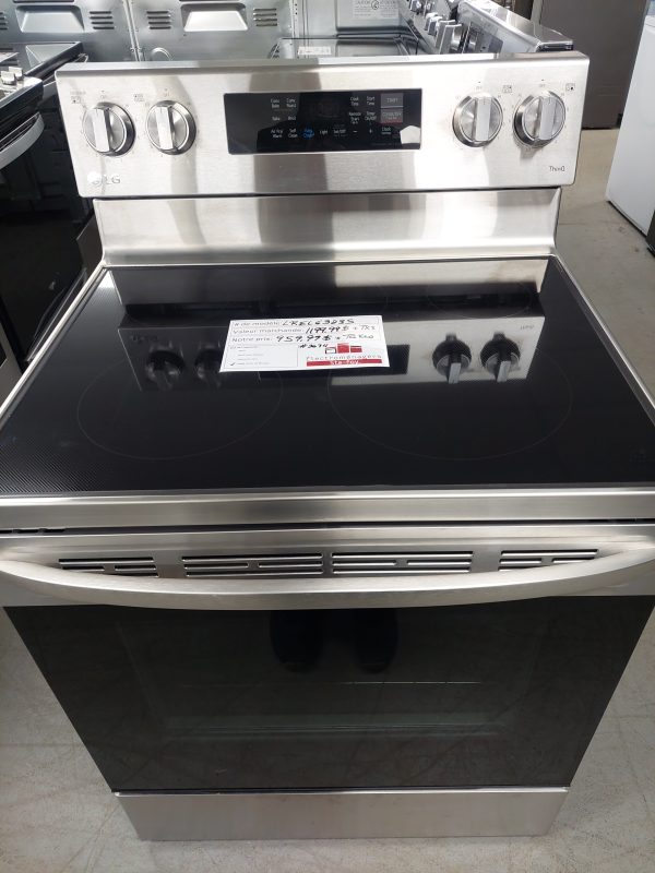 Cuisinière LG modèle: LREL6323S (#2074) - Électroménagers Ste-Foy