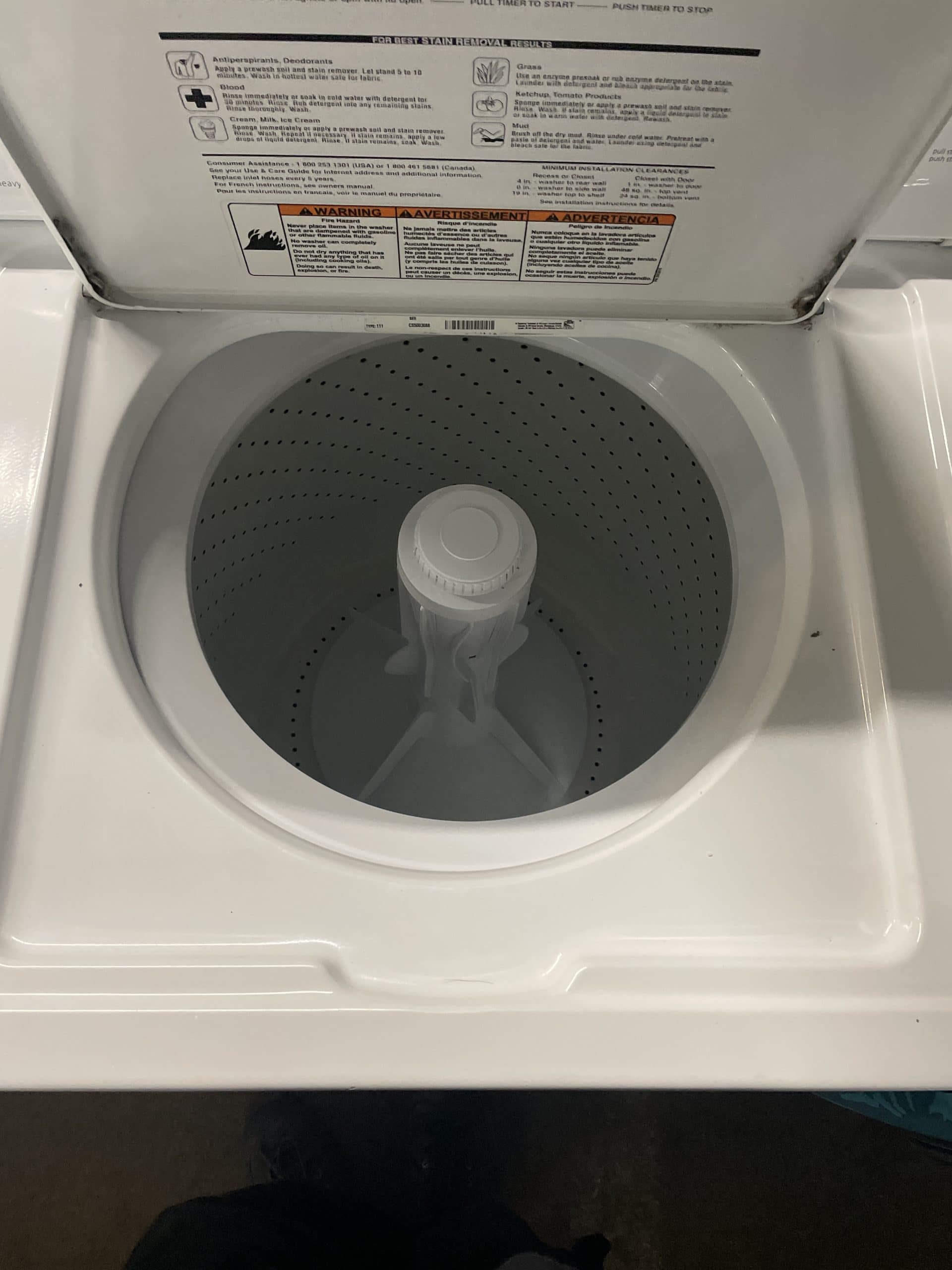 Laveuse Inglis (#2387) (R) - Électroménagers Ste-Foy