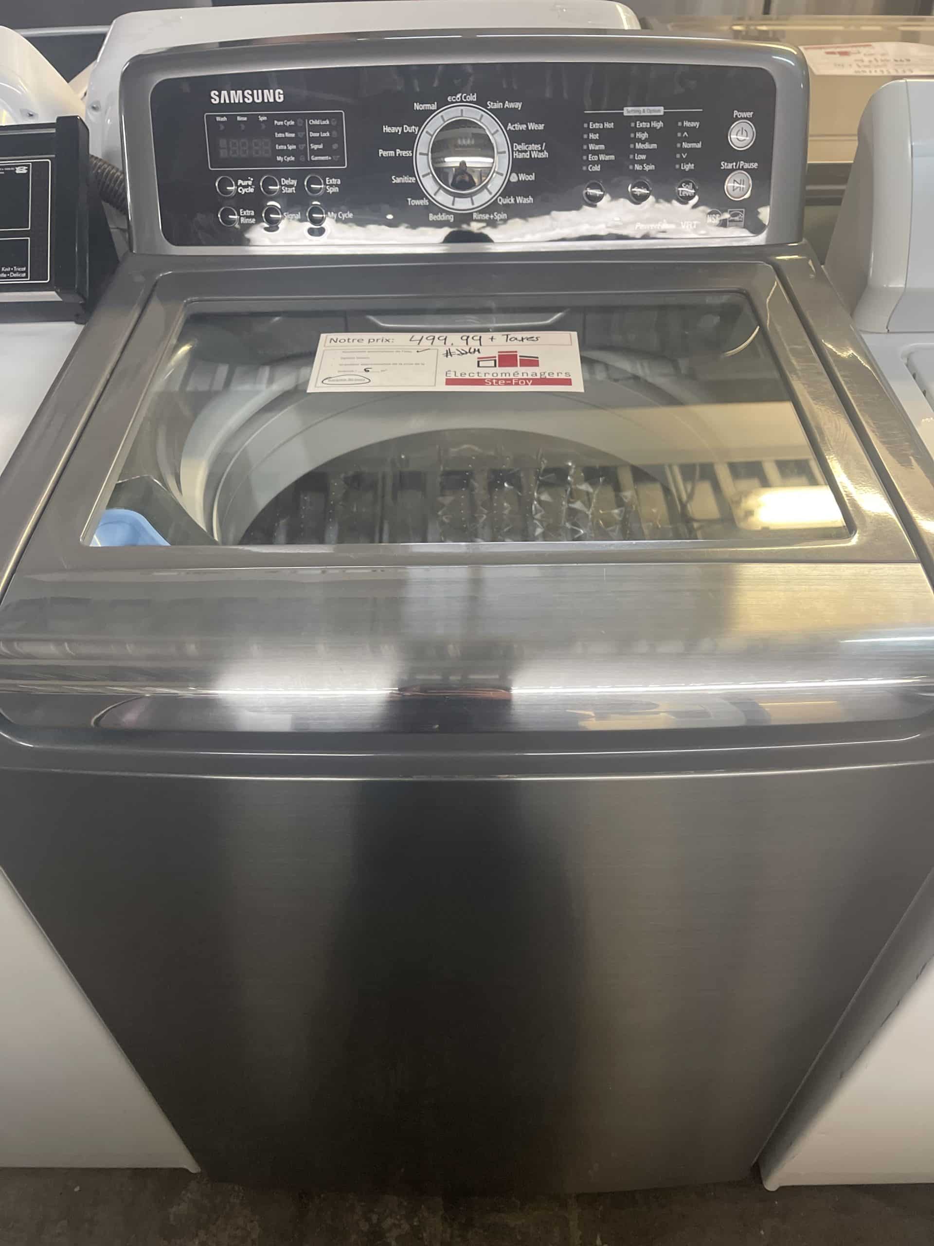 Laveuse Samsung (#2264) (R) - Électroménagers Ste-Foy
