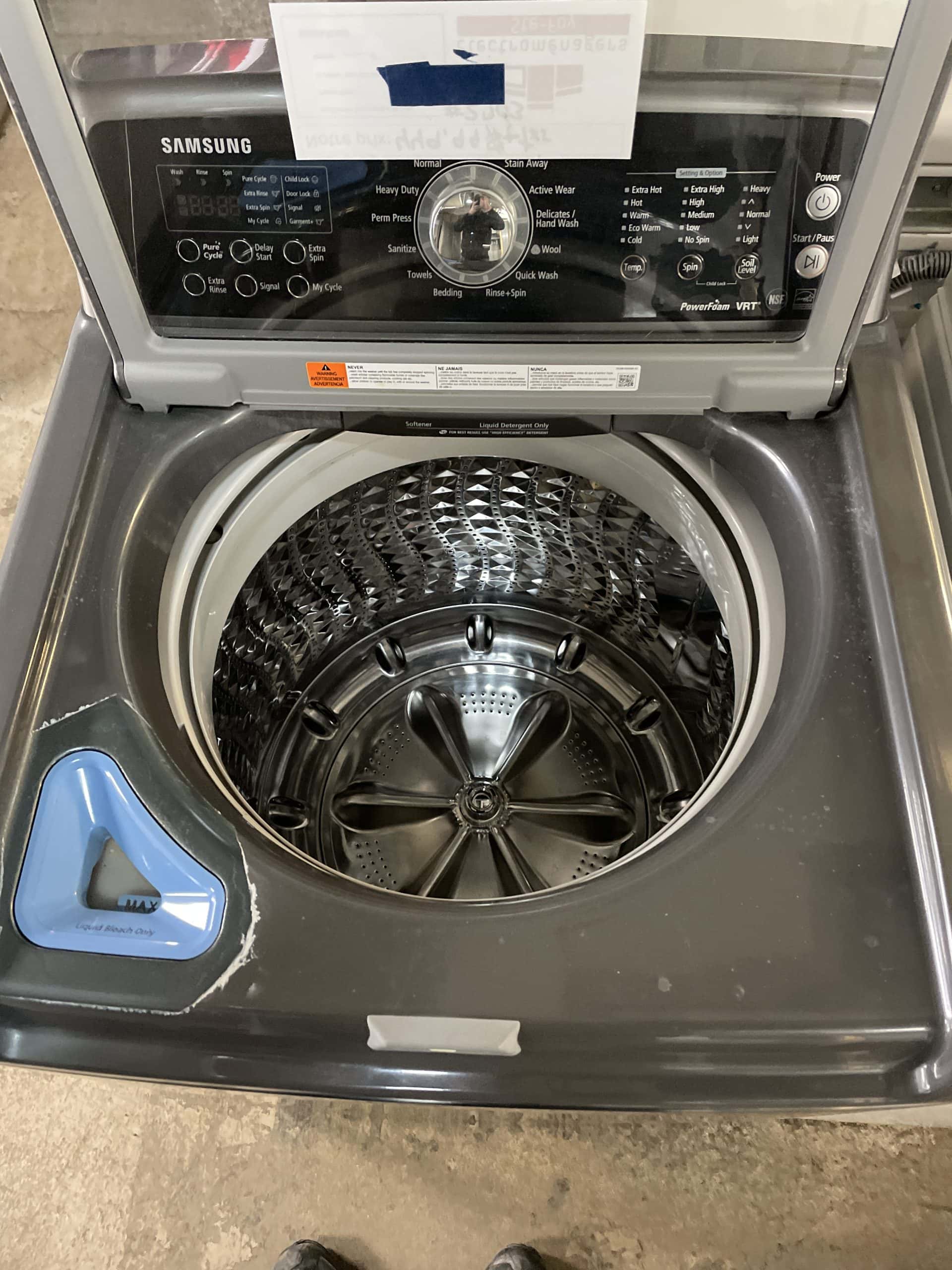 Laveuse Samsung (#2703) (r) - Électroménagers Ste-Foy