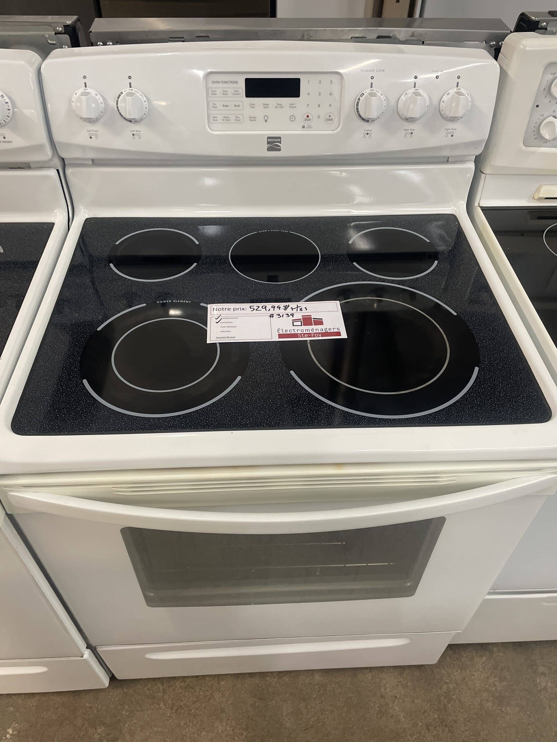 Cuisinière Kenmore (#3139) (r) - Électroménagers Ste-Foy