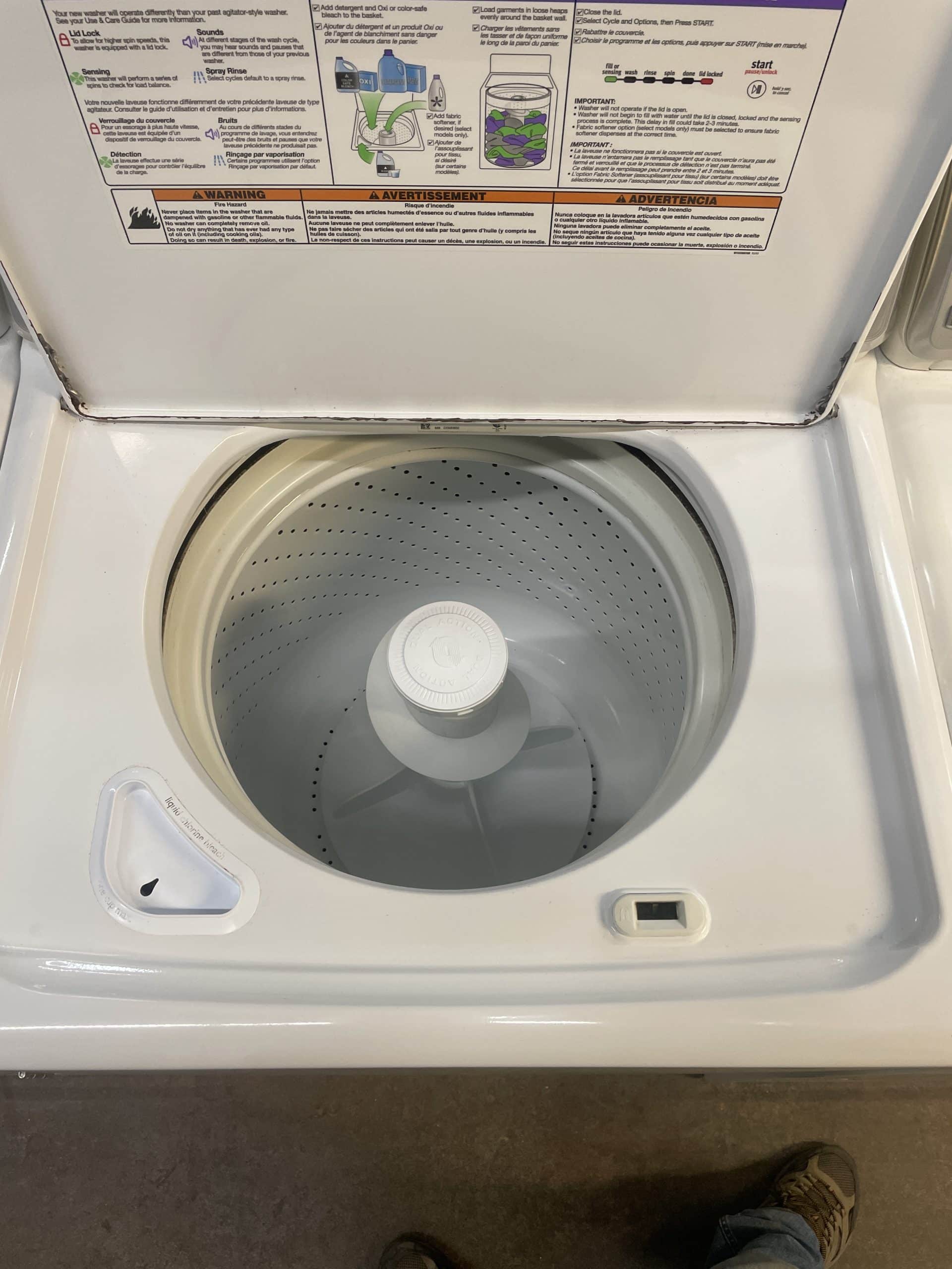 Duo laveuse sécheuse Maytag (#3144) (r) - Électroménagers Ste-Foy