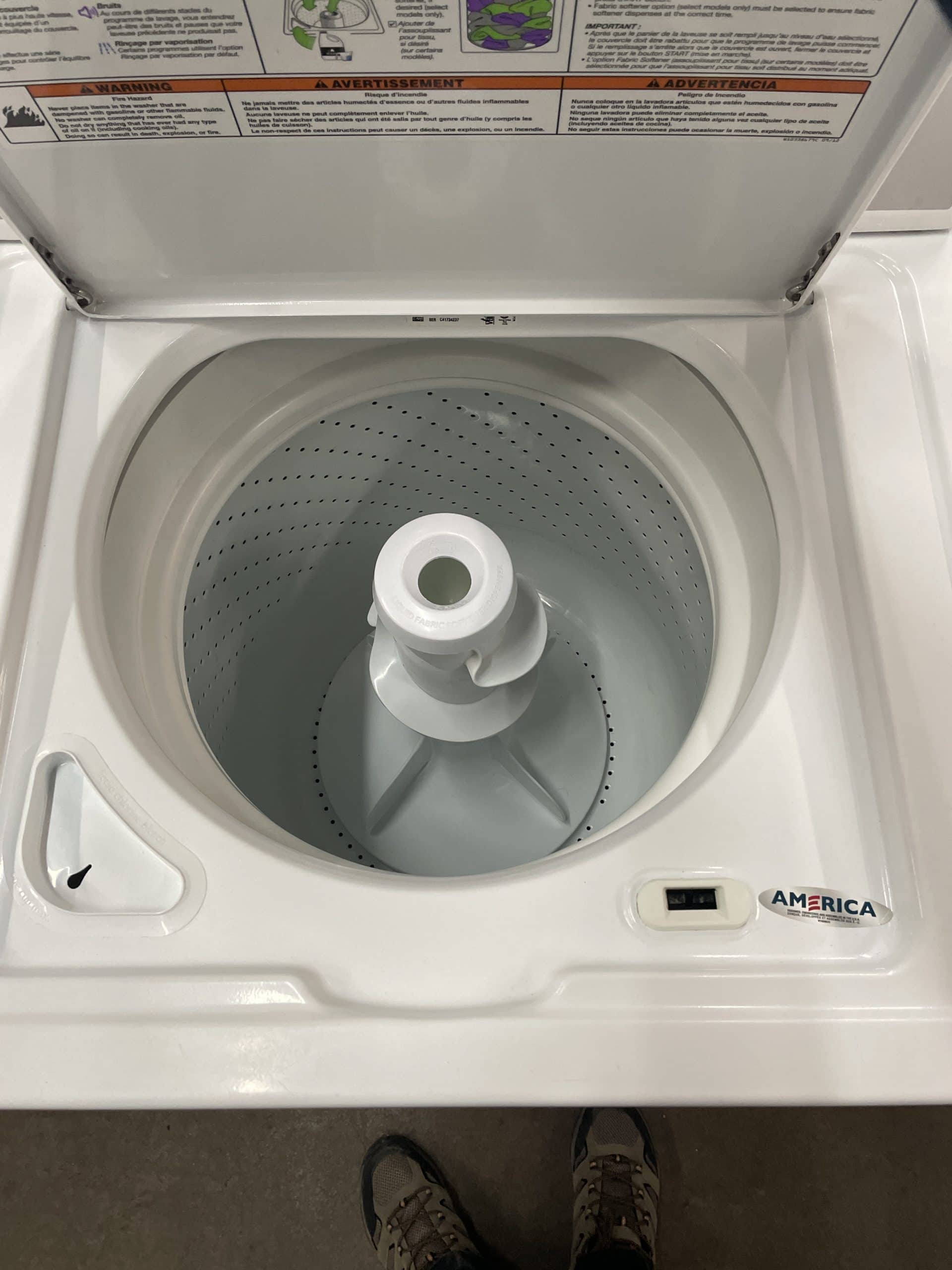 Duo laveuse sécheuse Whirlpool (#3119) (r) - Électroménagers Ste-Foy