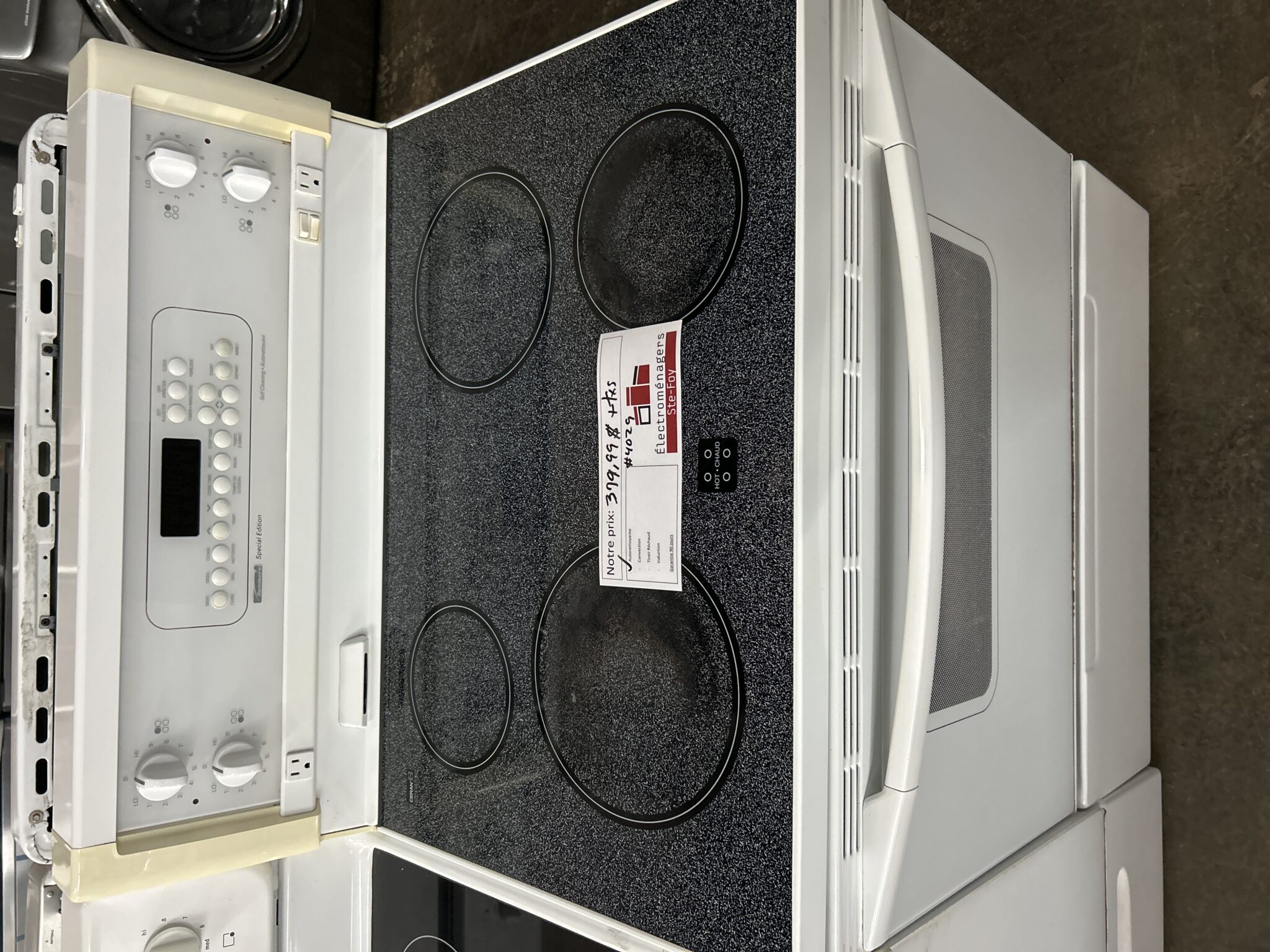 Cuisinière Kenmore (#4029) (r) - Électroménagers Ste-Foy