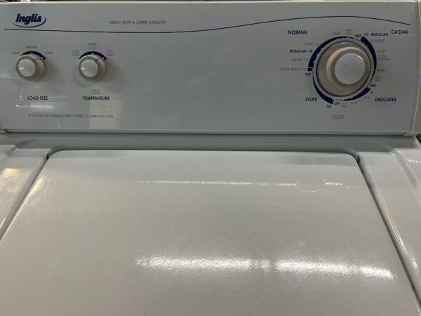 Laveuse Inglis Blanche Chargement Dessus (r) (#4440) - Électroménagers ...