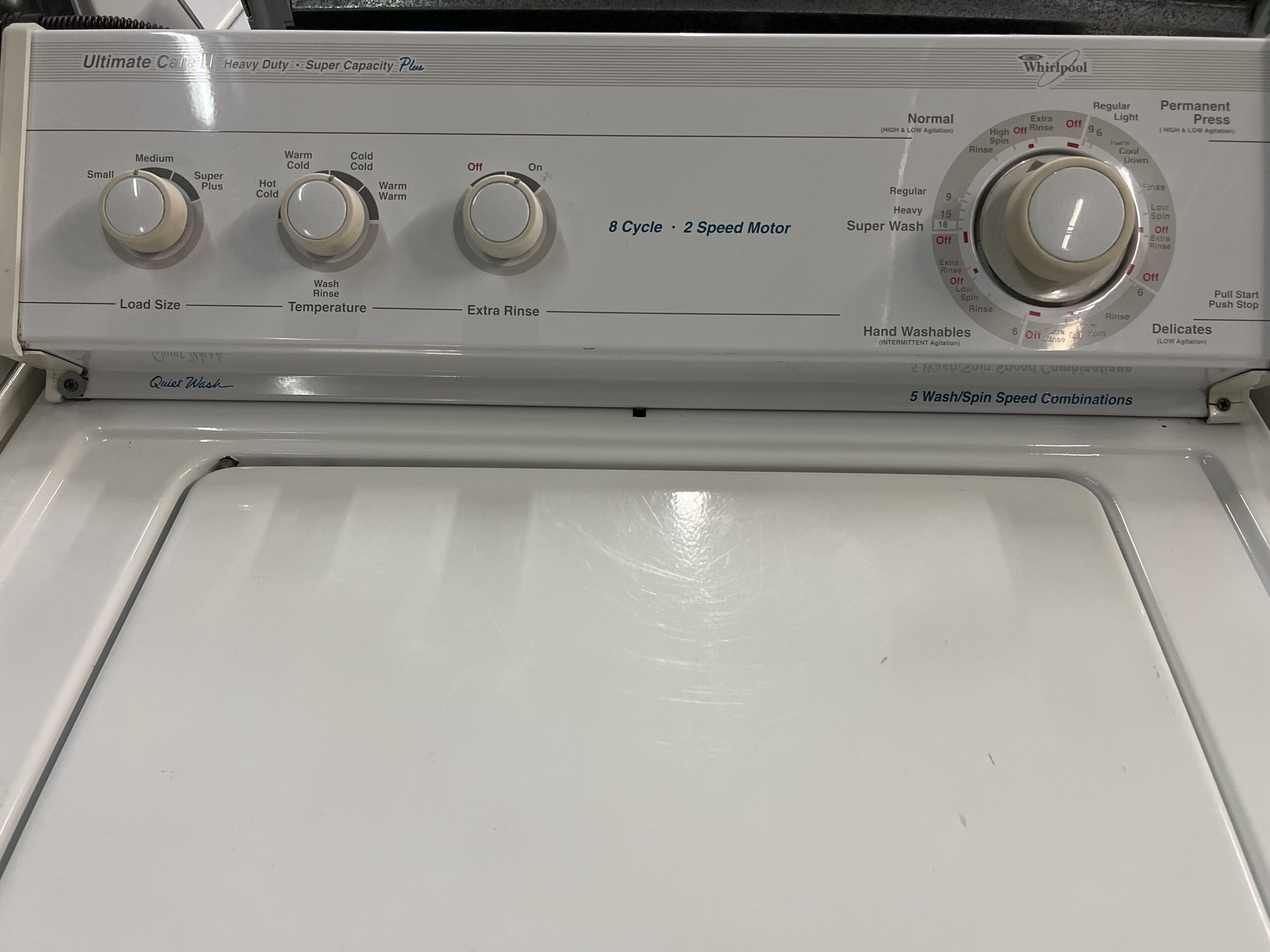 Duo Laveuse/Sécheuse Whirlpool Blanc Chargement Dessus (r) (#4467 ...