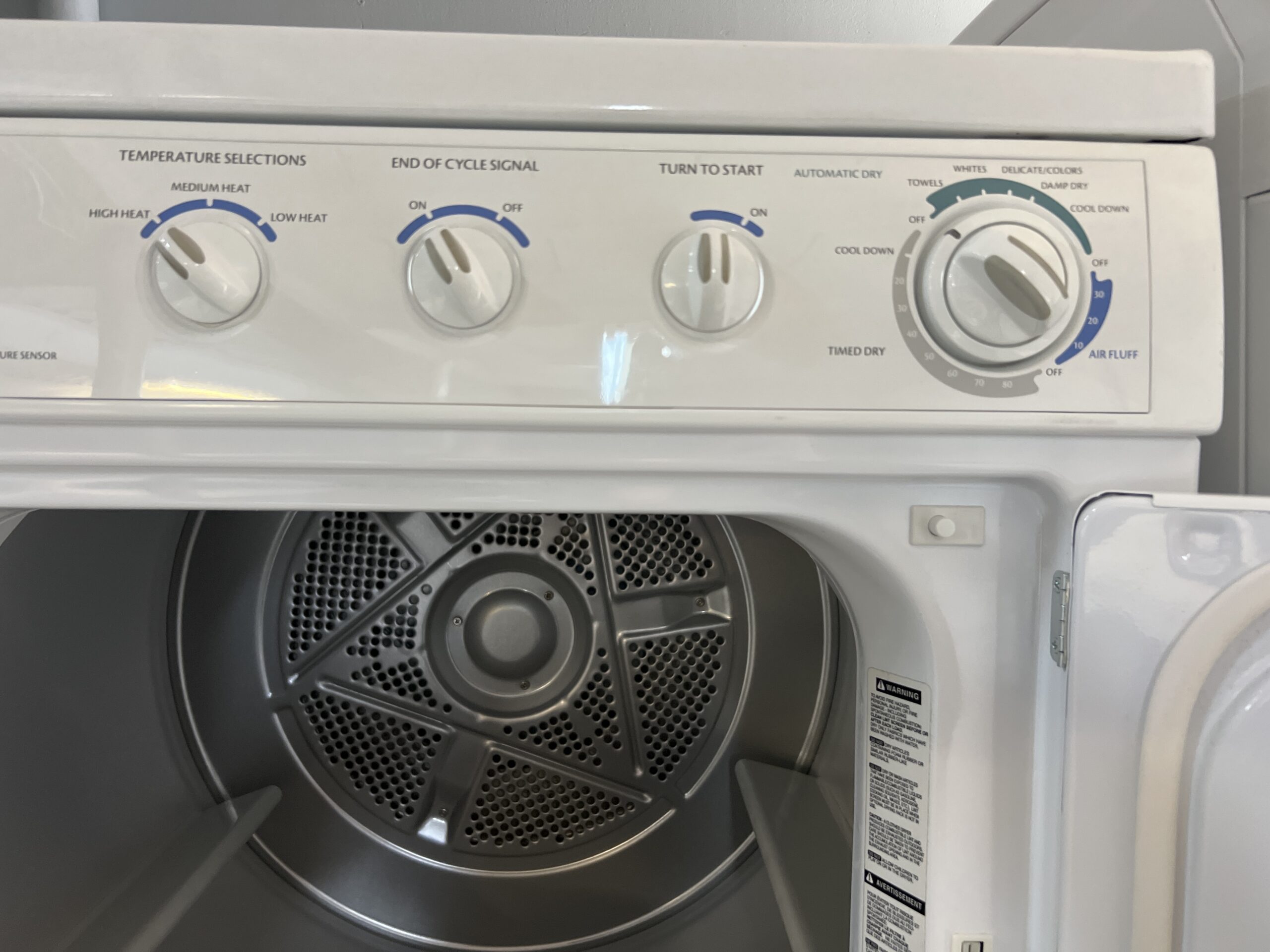 Duo Laveuse/Sécheuse Frigidaire Blanc Frontale (r) (#4476 ...