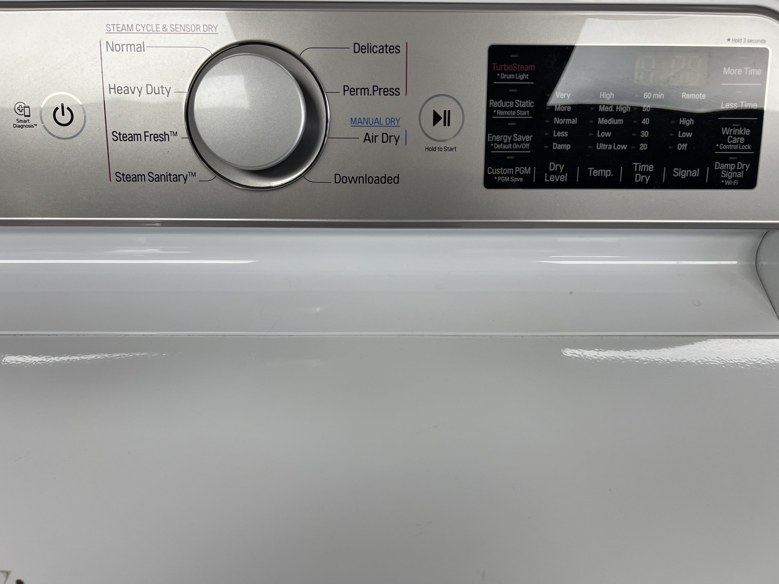 Duo Laveuse/Sécheuse LG Blanc Chargement Dessus L NM: WT7305CW NS: 308TWBY4T285 S NM: DLEX7250W ...